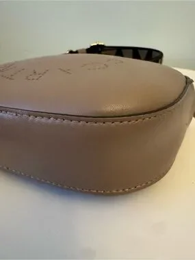 Stella McCartney | Bags | Stella Mccartney Taupe Perforated Logo ...